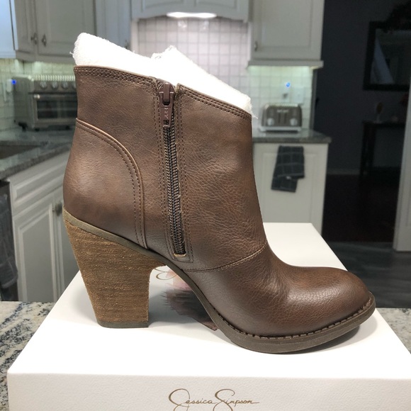 Jessica Simpson | Shoes | Jessica Simpson Ankle Boots Maxi Size 55m New ...